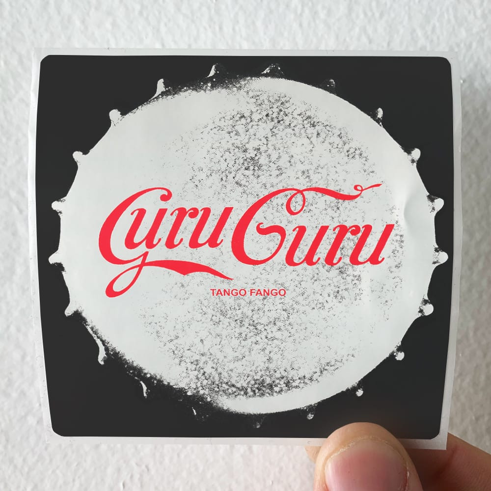 Guru Guru Tango Fango Album Cover Sticker