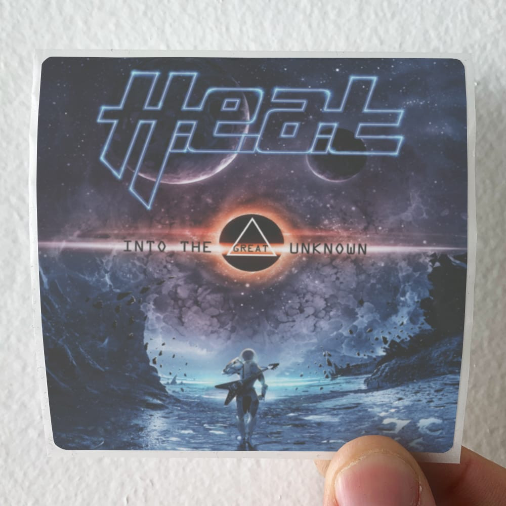 HEAT Into The Great Unknown Album Cover Sticker