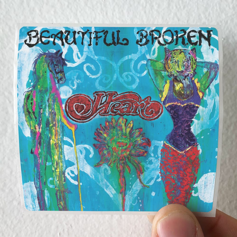 Heart Beautiful Broken Album Cover Sticker