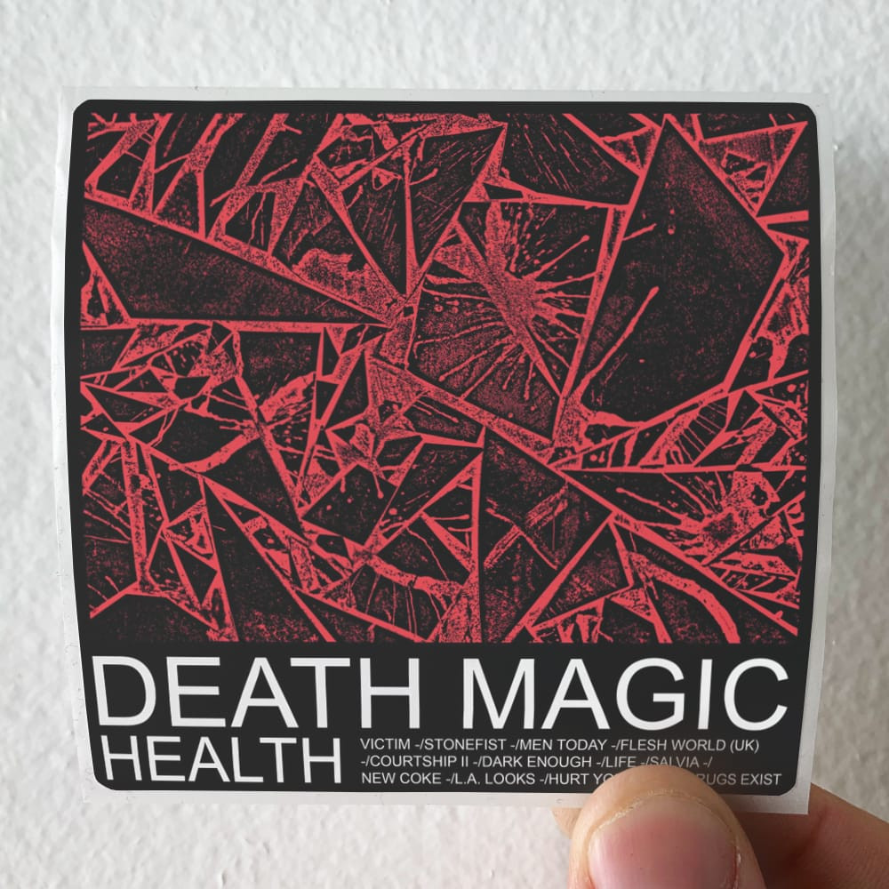 HEALTH Death Magic Album Cover Sticker