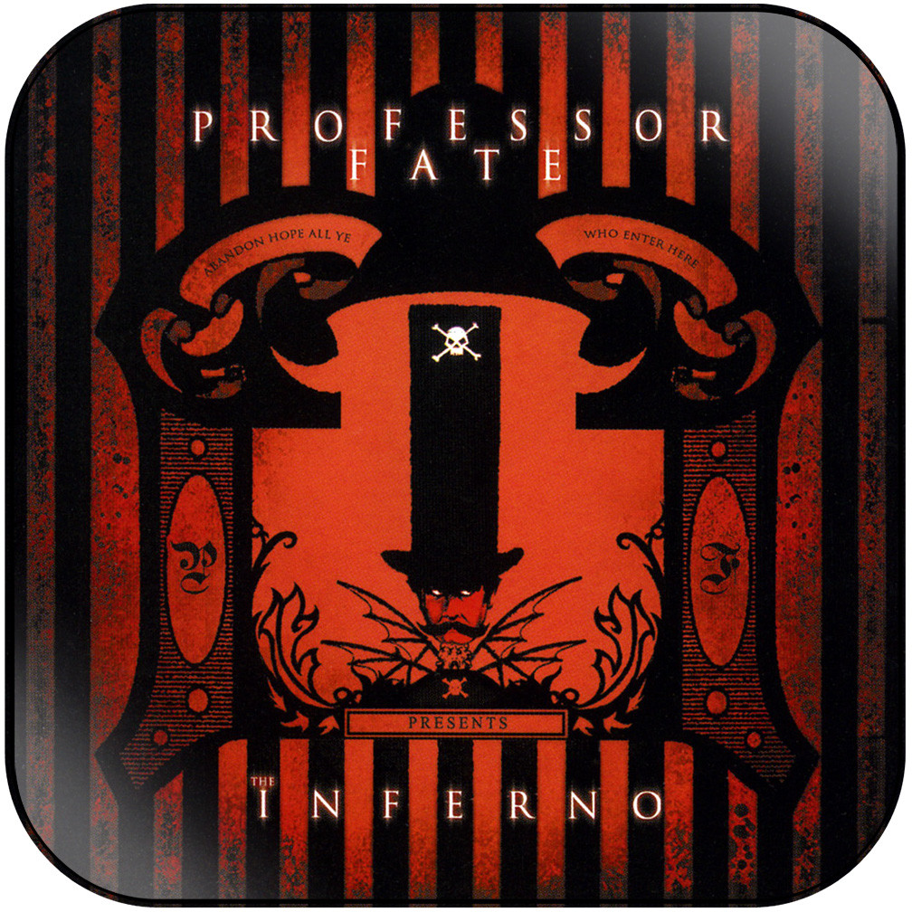 Professor Fate The Inferno Album Cover Sticker Album Cover Sticker