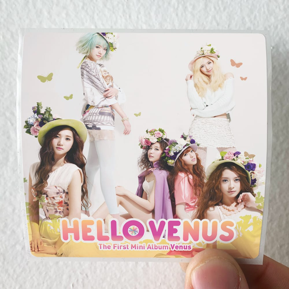 Hello Venus Venus Album Cover Sticker