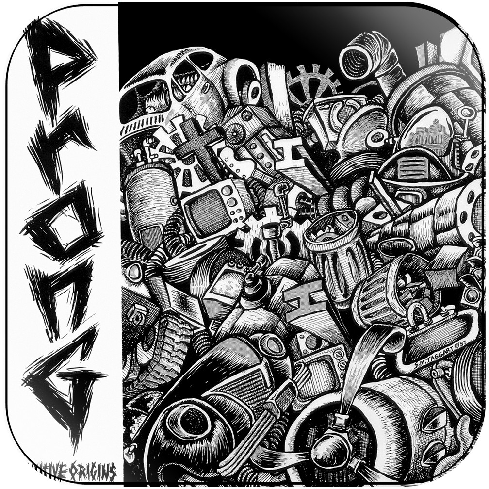 Prong Primitive Origins Album Cover Sticker Album Cover Sticker