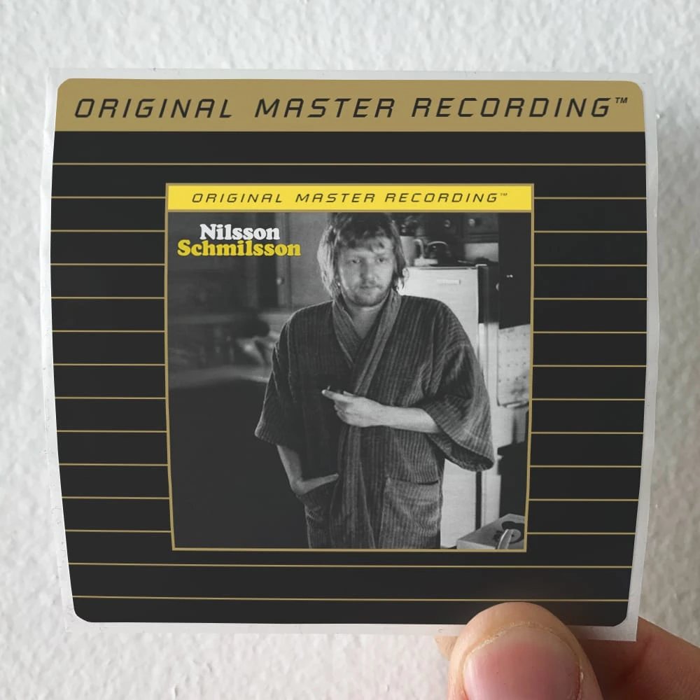 Harry Nilsson Nilsson Schmilsson 1 Album Cover Sticker