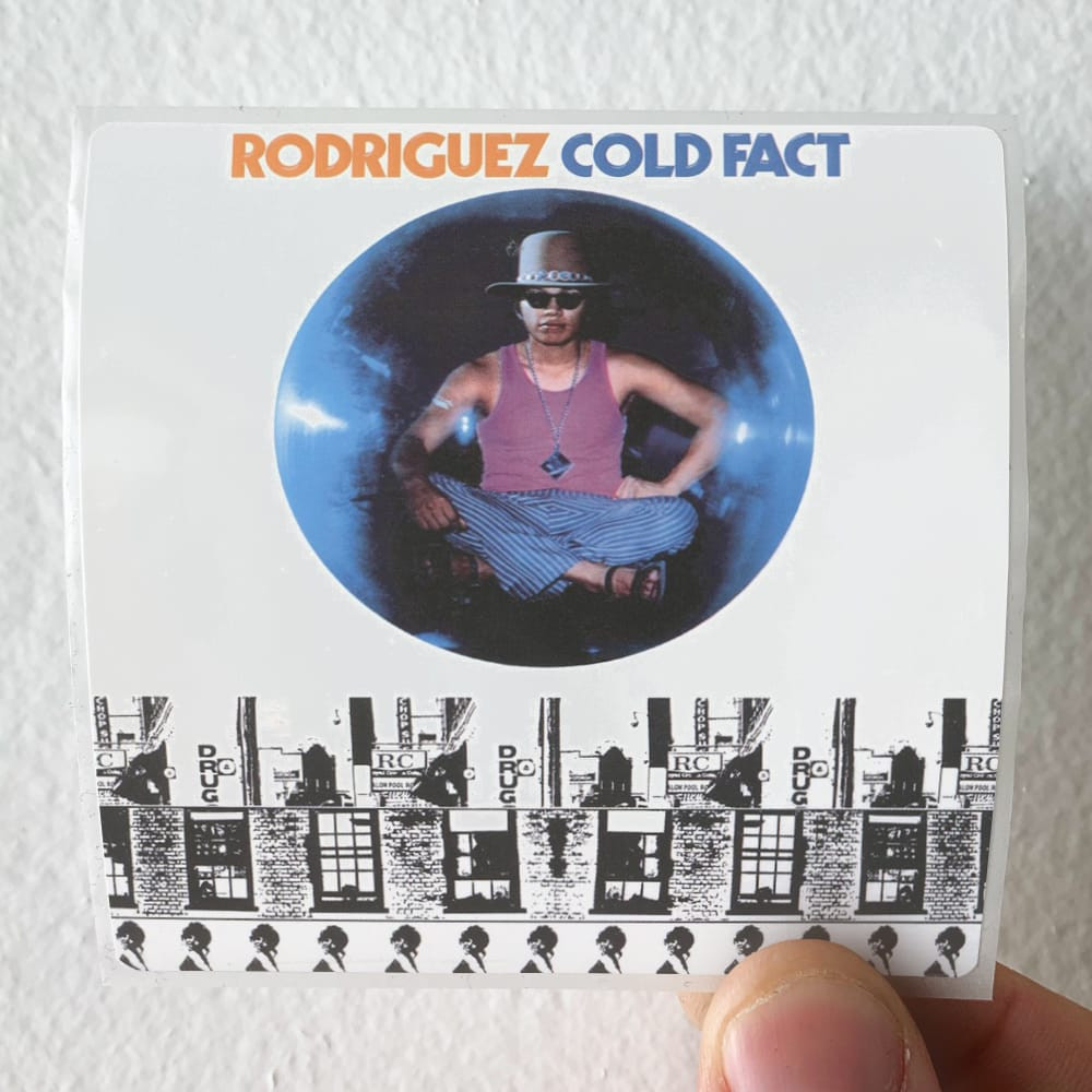 Rodriguez Cold Fact Album Cover Sticker