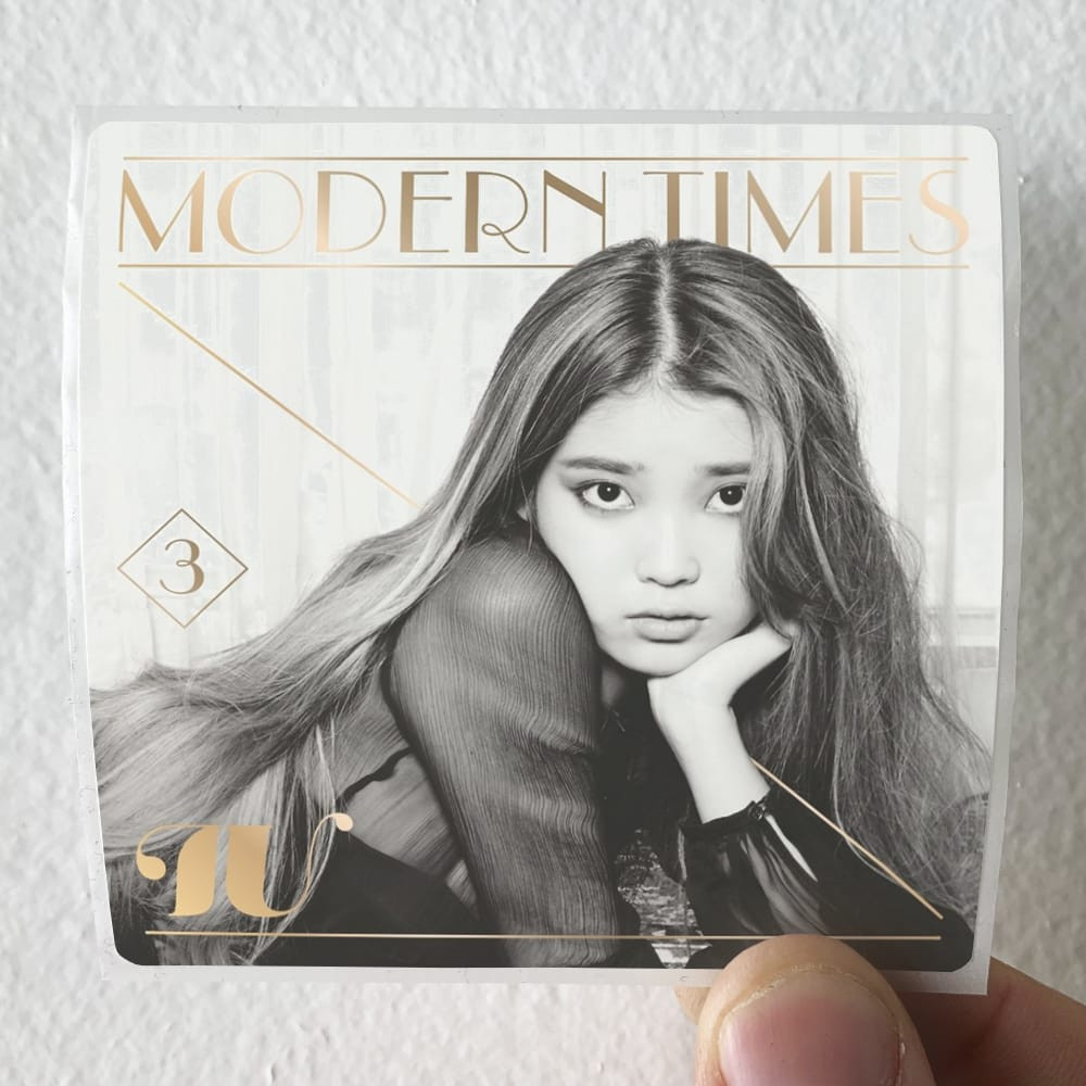 IU Modern Times Album Cover Sticker