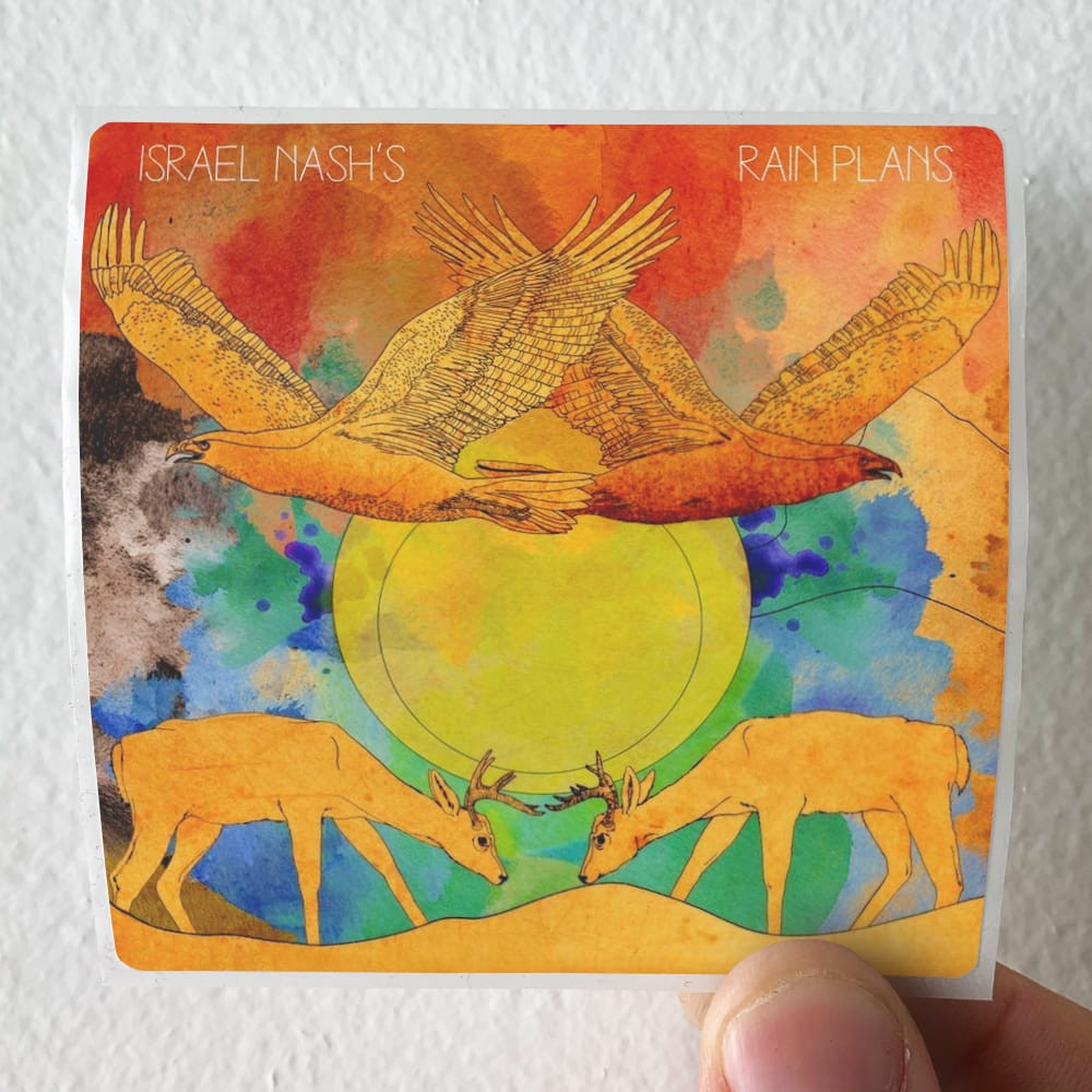 Israel Nash Rain Plans Album Cover Sticker