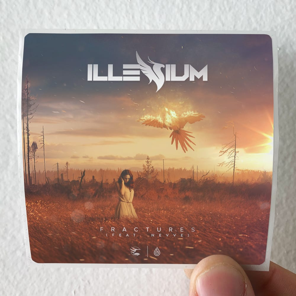 Illenium Fractures 1 Album Cover Sticker