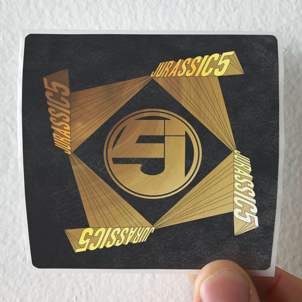 Jurassic 5 Jurassic 5 Lp Album Cover Sticker