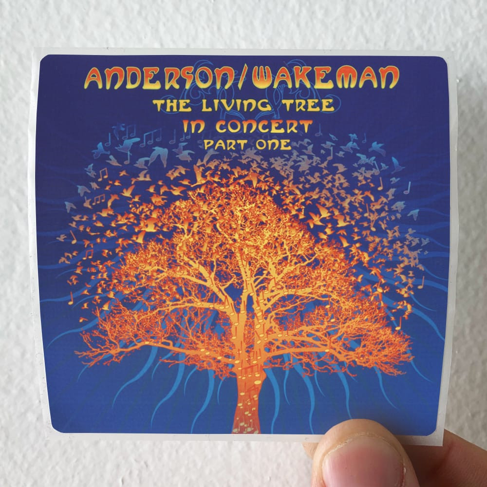 Jon Anderson The Living Tree Album Cover Sticker