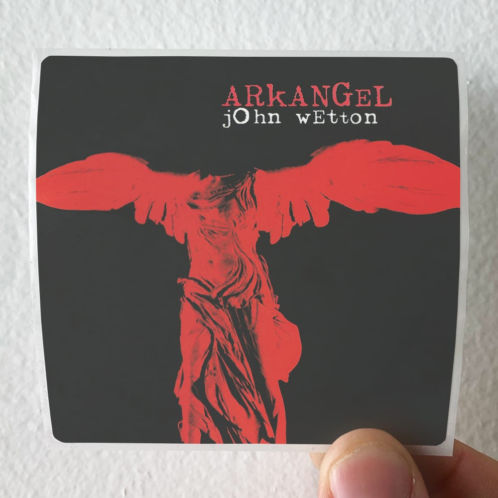 John Wetton Arkangel Album Cover Sticker