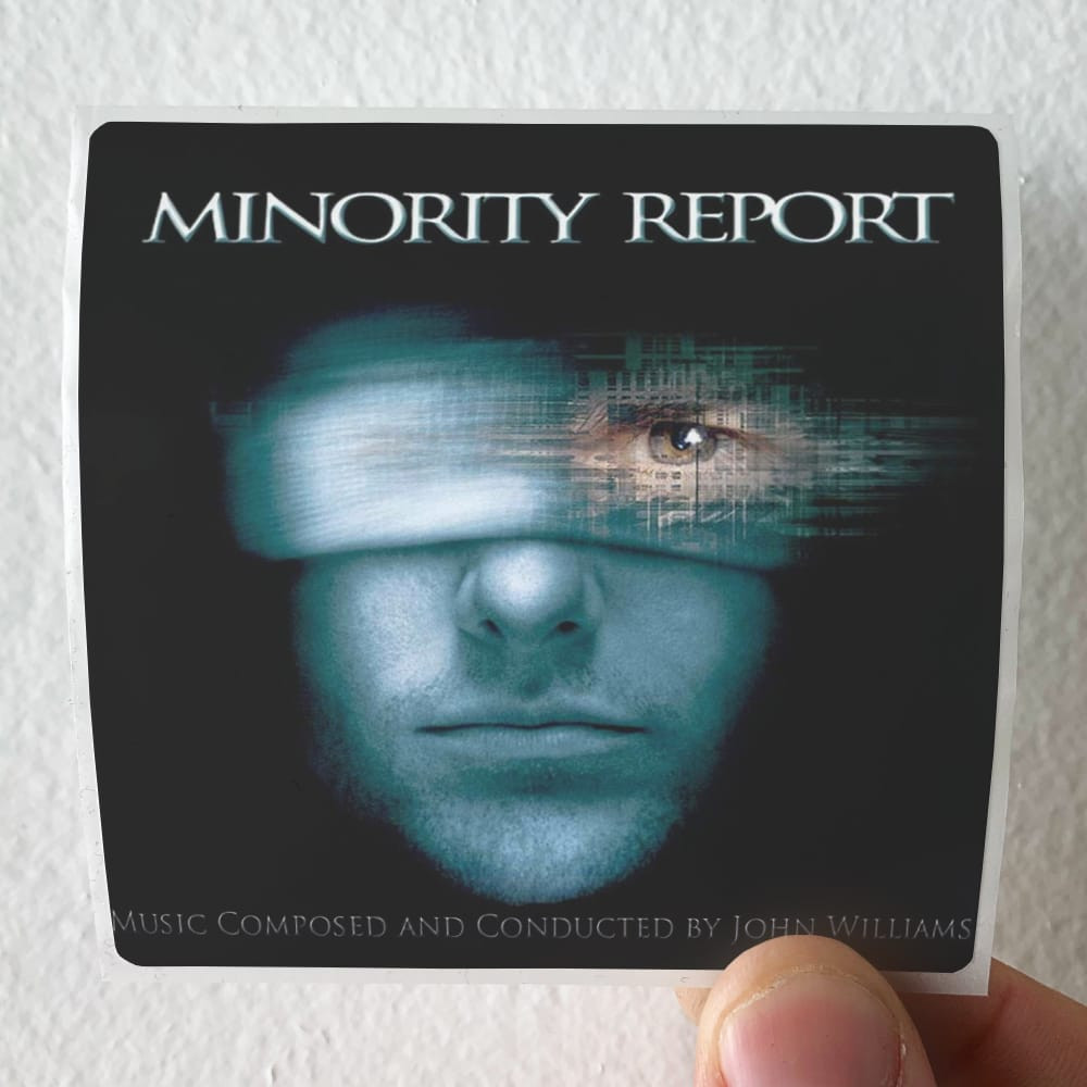 John Williams Minority Report 1 Album Cover Sticker