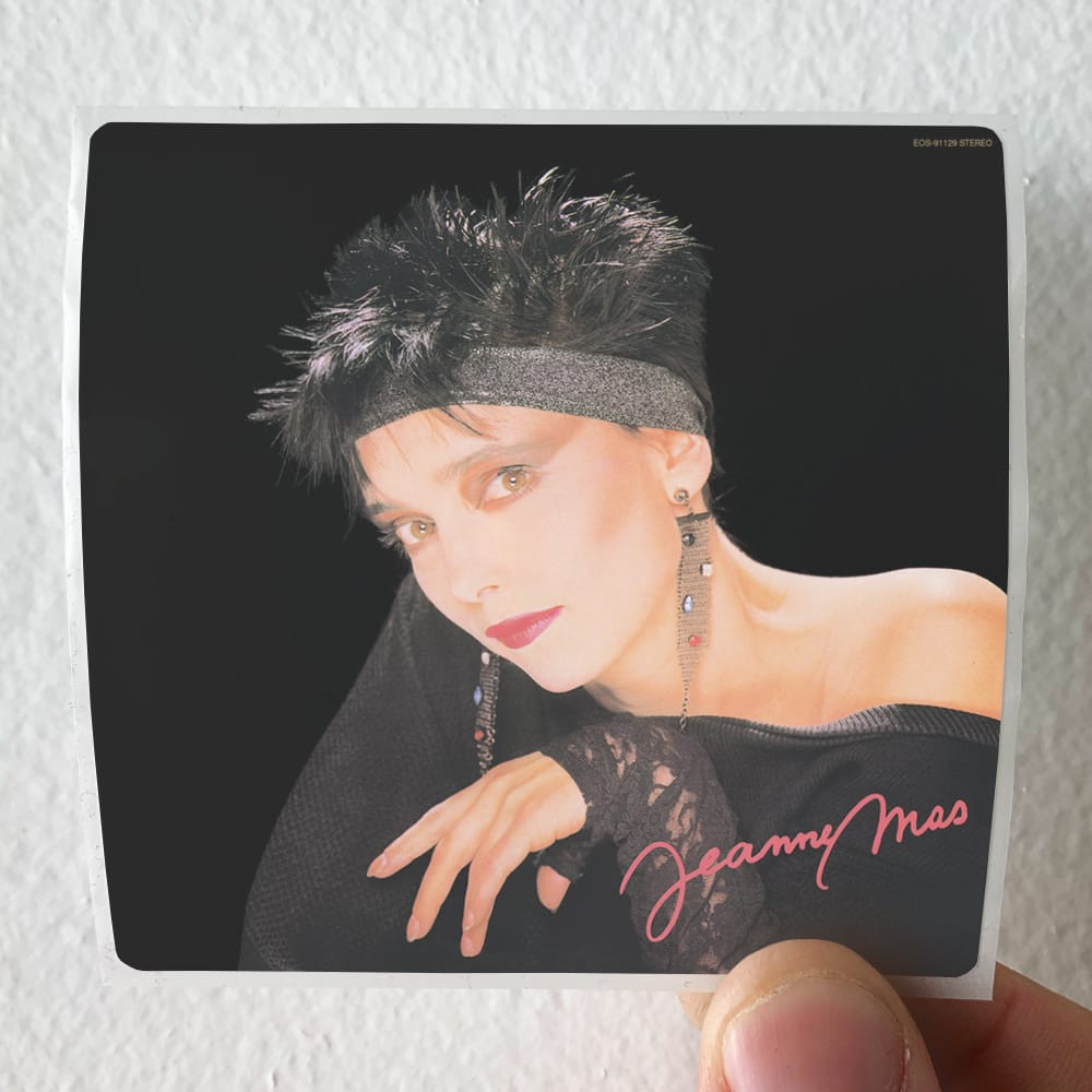 Jeanne Mas Jeanne Mas Album Cover Sticker