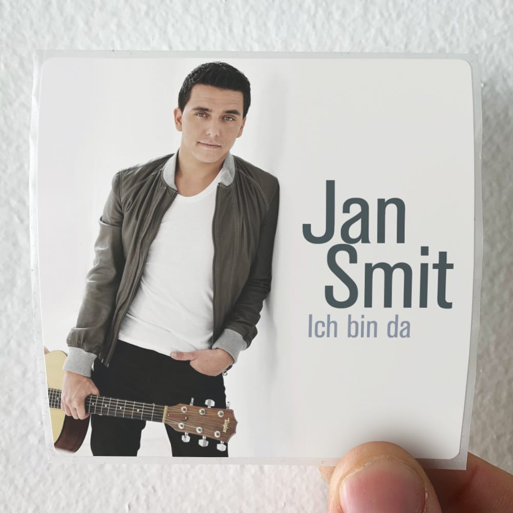 Jan Smit Ich Bin Da Album Cover Sticker