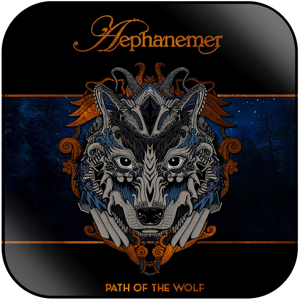 Aephanemer Path Of The Wolf Album Cover Sticker Album Cover Sticker