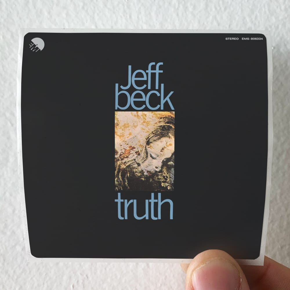 Jeff Beck Truth Album Cover Sticker