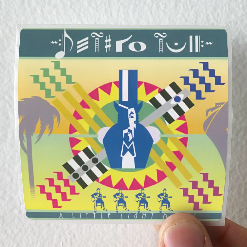 Jethro Tull A Little Light Music Album Cover Sticker