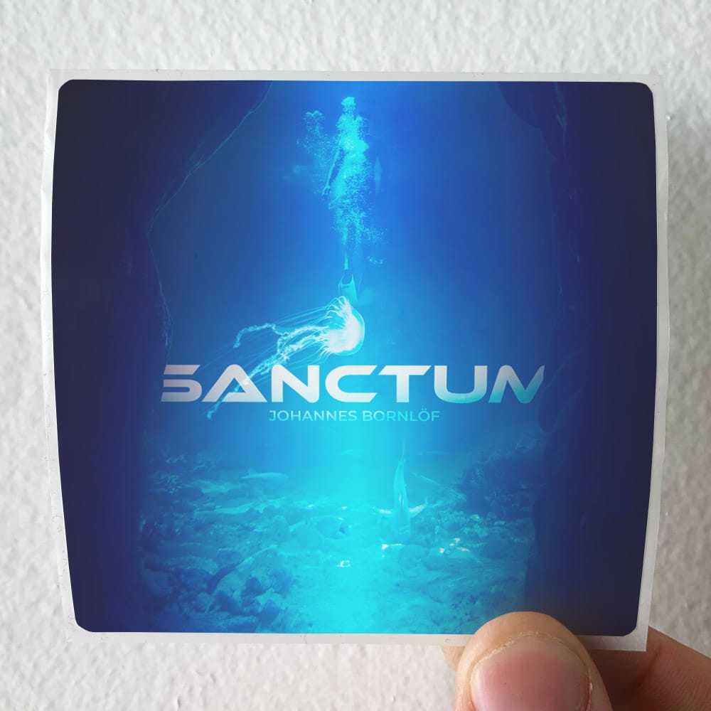 Johannes Bornlof Sanctum Album Cover Sticker
