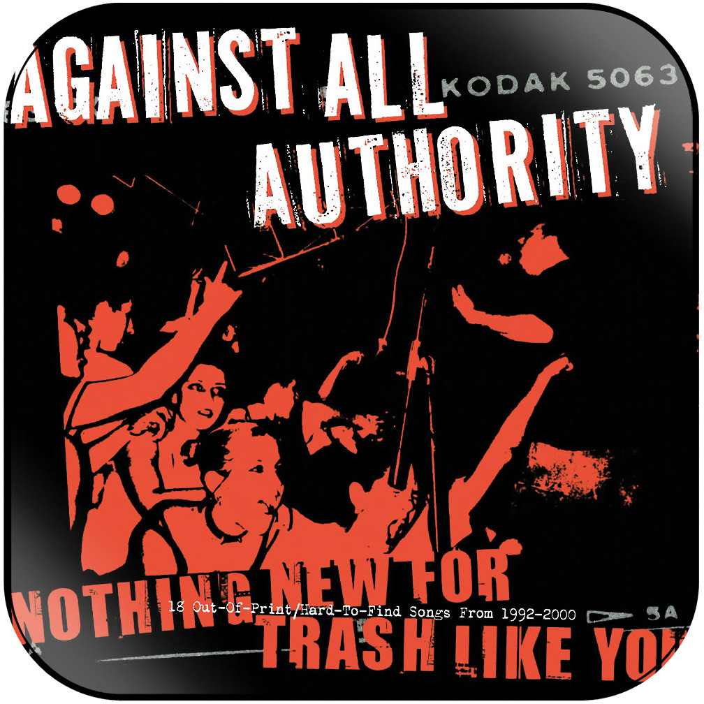 Against All Authority 24 Hour Roadside Resistance Album Cover Sticker ...