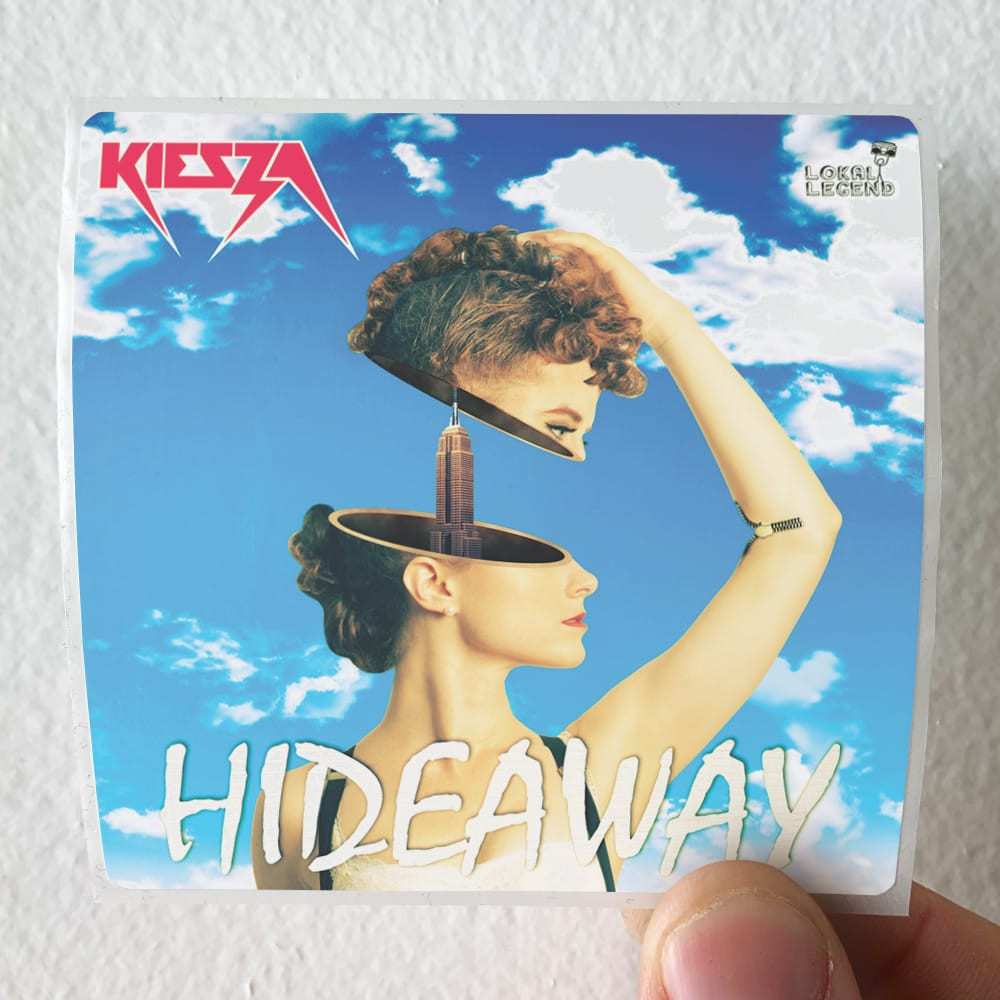 Kiesza Hideaway Album Cover Sticker