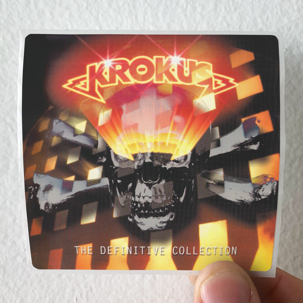 Krokus The Definitive Collection Album Cover Sticker