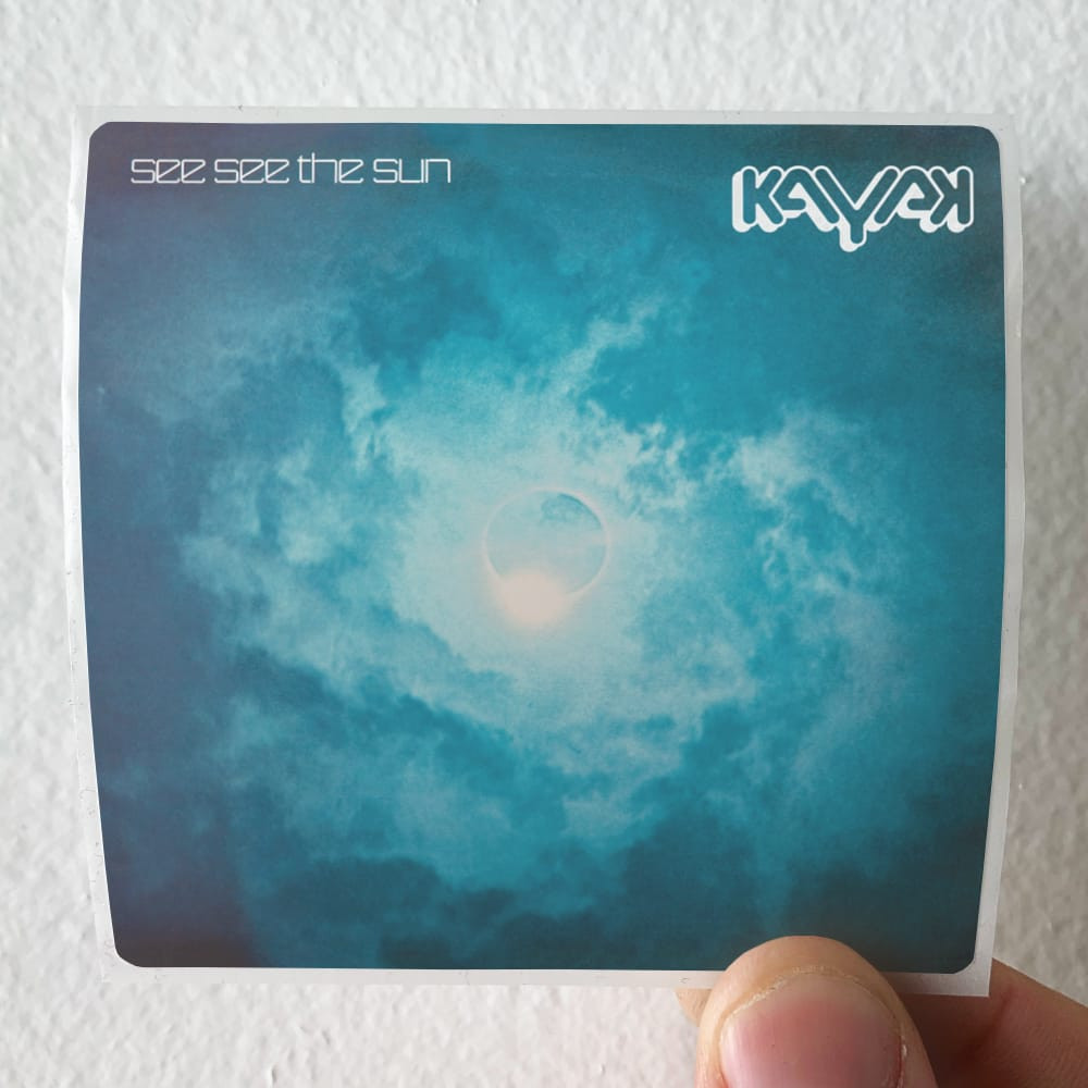 Kayak See See The Sun Album Cover Sticker