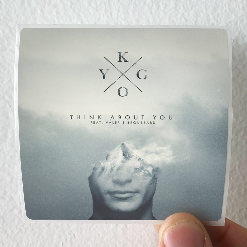 Kygo Think About You Album Cover Sticker