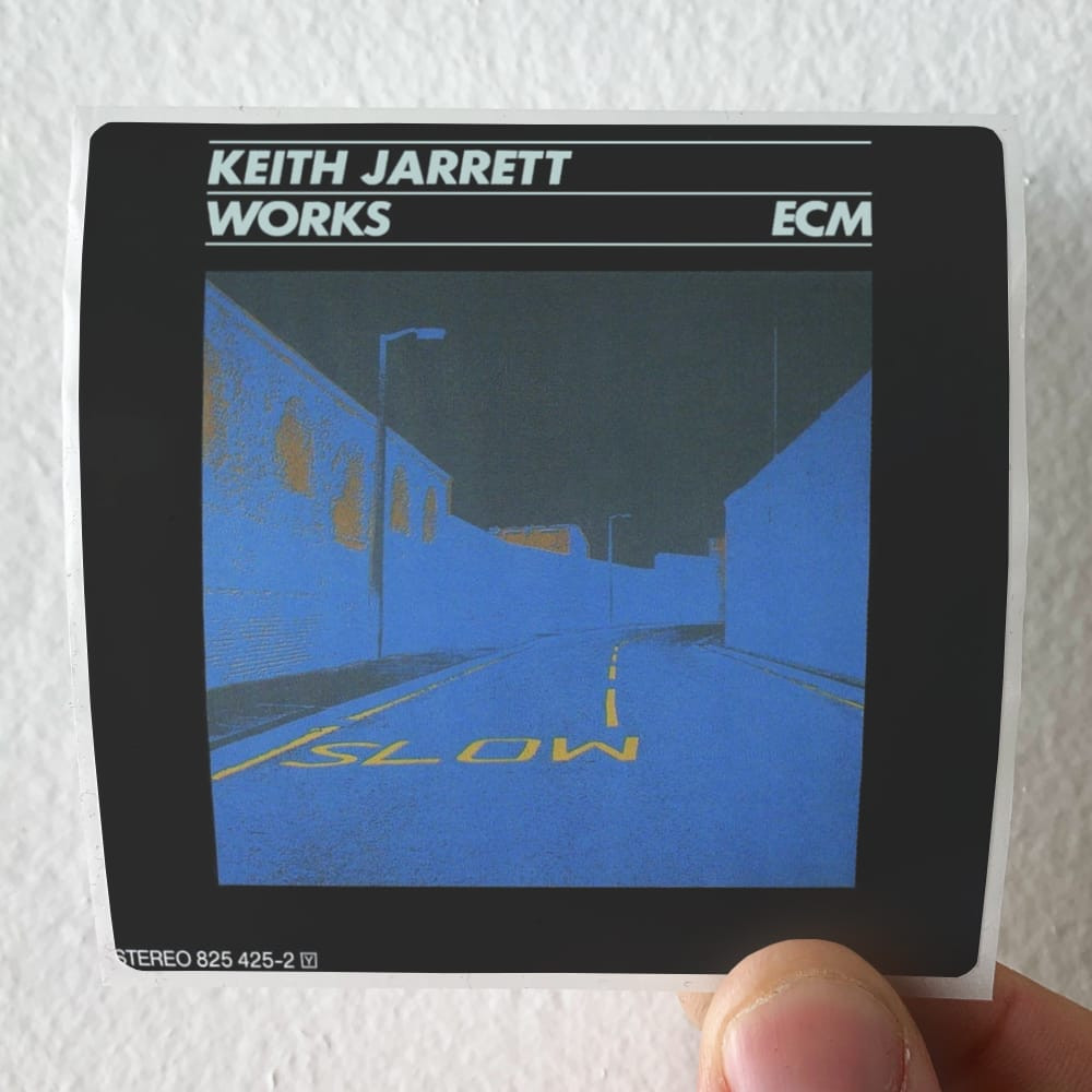Keith Jarrett Works Album Cover Sticker