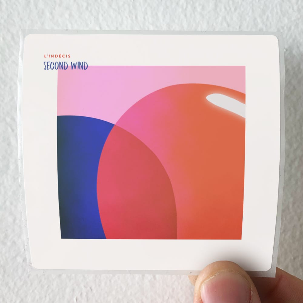 LIndecis Second Wind Album Cover Sticker