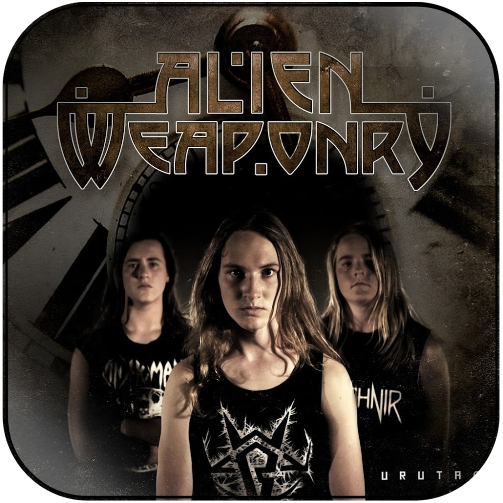 Alien Weaponry Urutaa Album Cover Sticker Album Cover Sticker