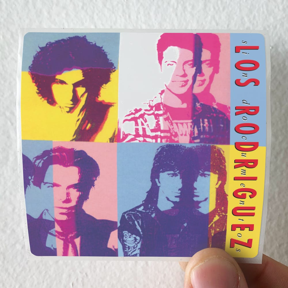 Los Rodriguez Sin Documentos Album Cover Sticker