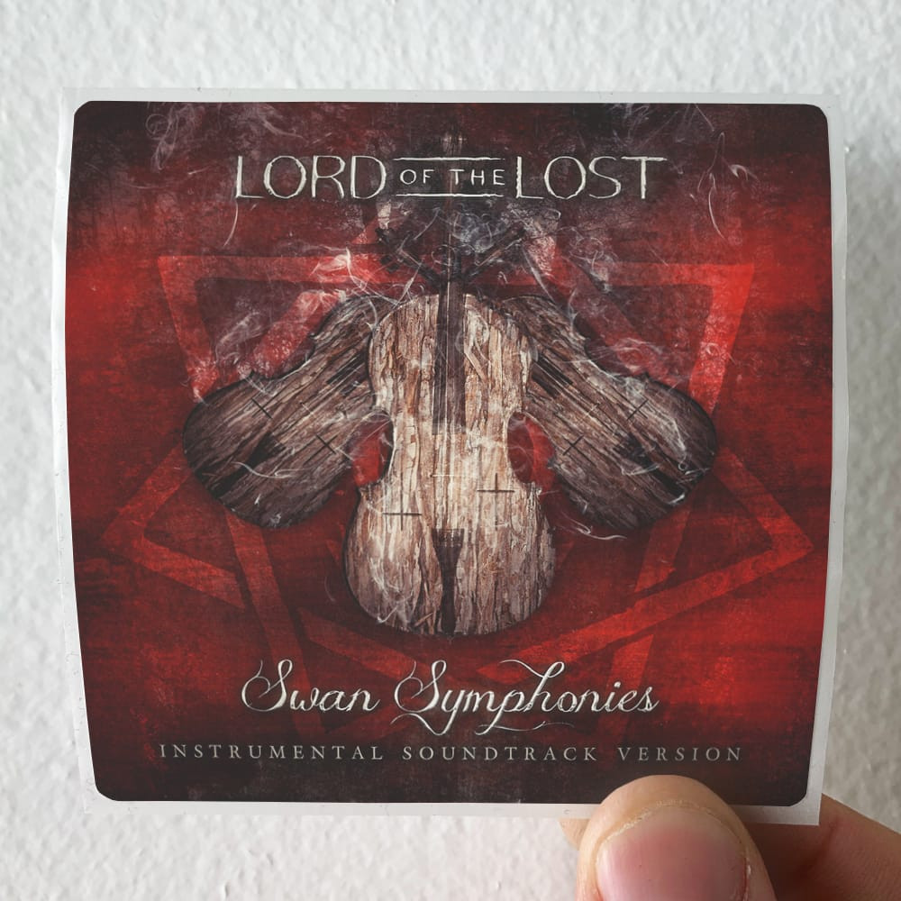 Lord of the Lost Swan Symphonies Album Cover Sticker