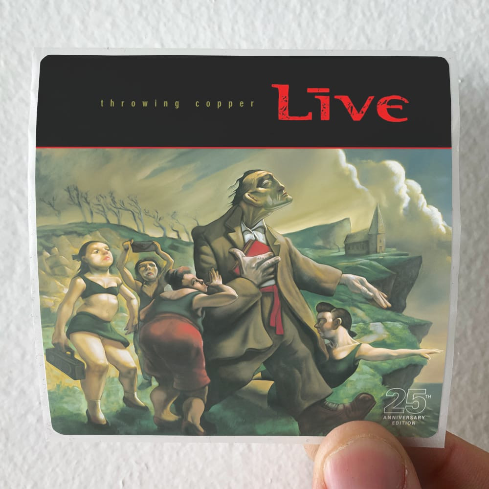Live Throwing Copper Album Cover Sticker