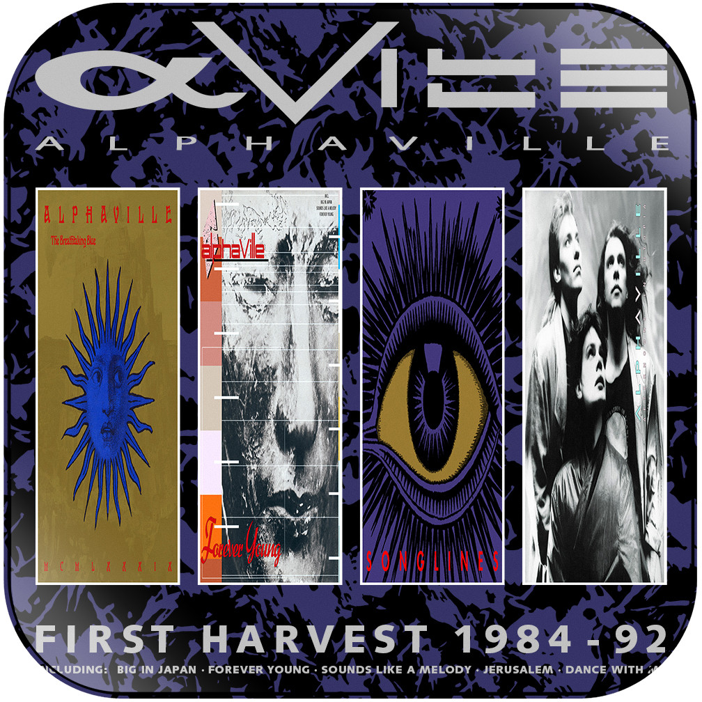 Alphaville First Harvest 1984 92 Album Cover Sticker Album Cover Sticker