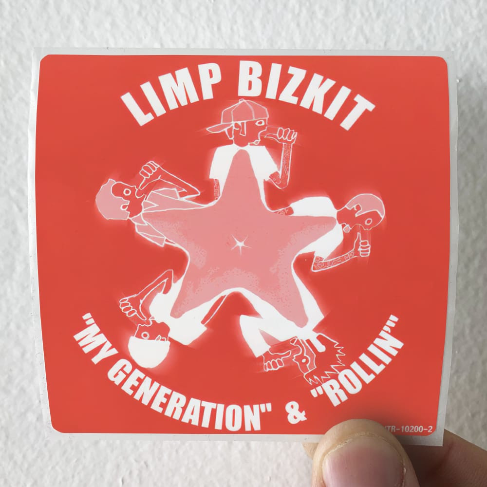 Limp Bizkit My Generation 1 Album Cover Sticker