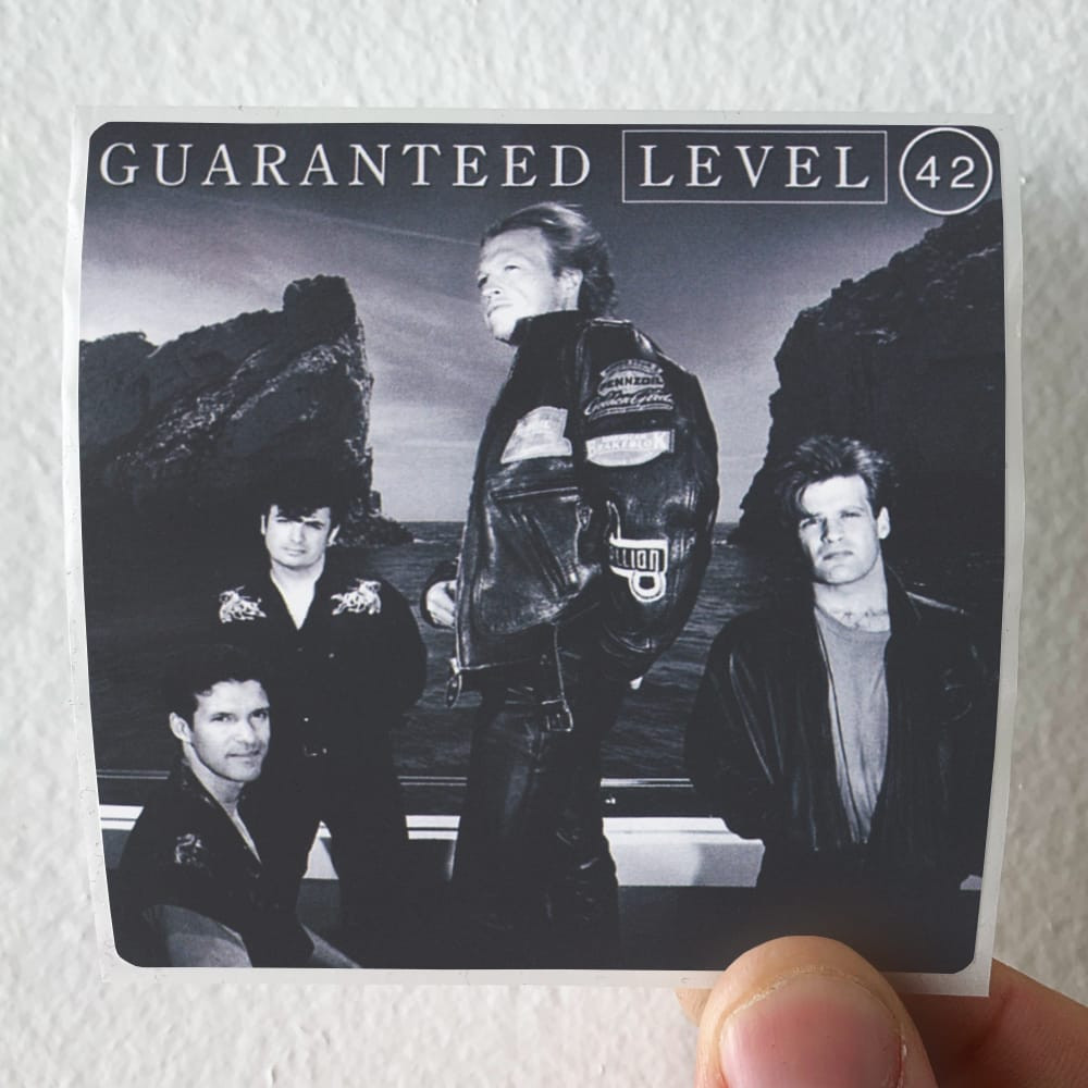 Level 42 Guaranteed Album Cover Sticker