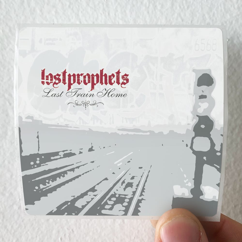 Lostprophets Last Train Home 2 Album Cover Sticker