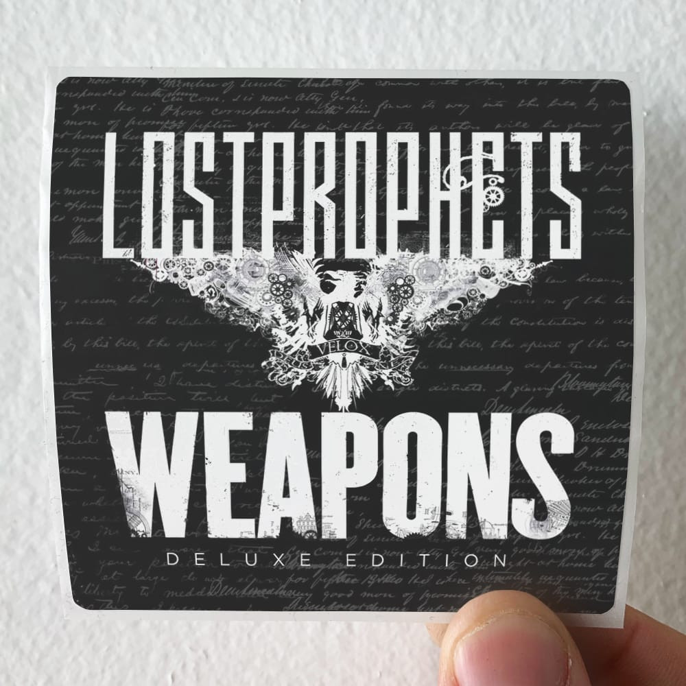Lostprophets Weapons 2 Album Cover Sticker