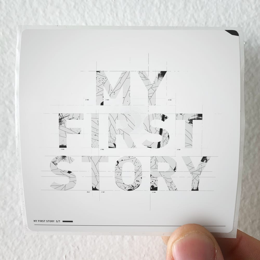 MY FIRST STORY My First Story Album Cover Sticker