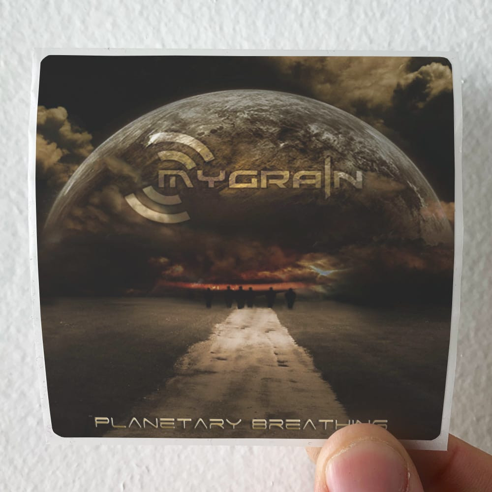 myGRAIN Planetary Breathing Album Cover Sticker