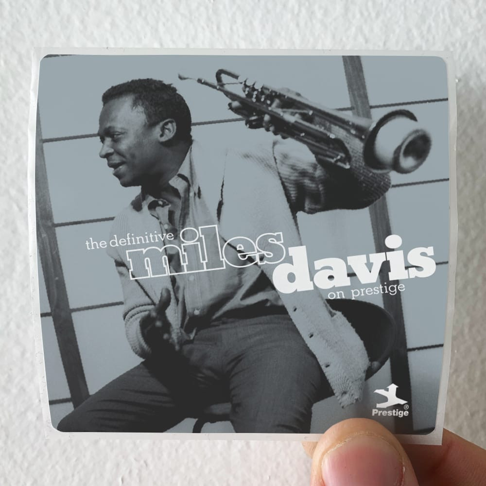 Miles Davis The Definitive Miles Davis Album Cover Sticker