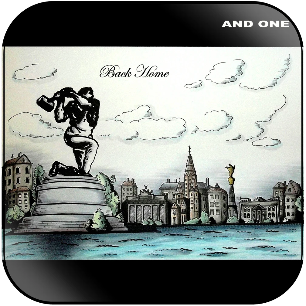 And One Back Home Album Cover Sticker Album Cover Sticker