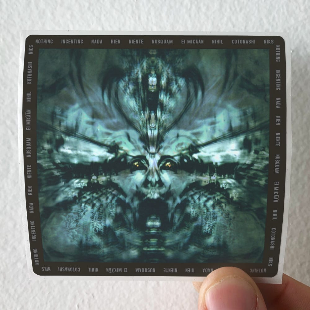 Meshuggah Nothing 4 Album Cover Sticker