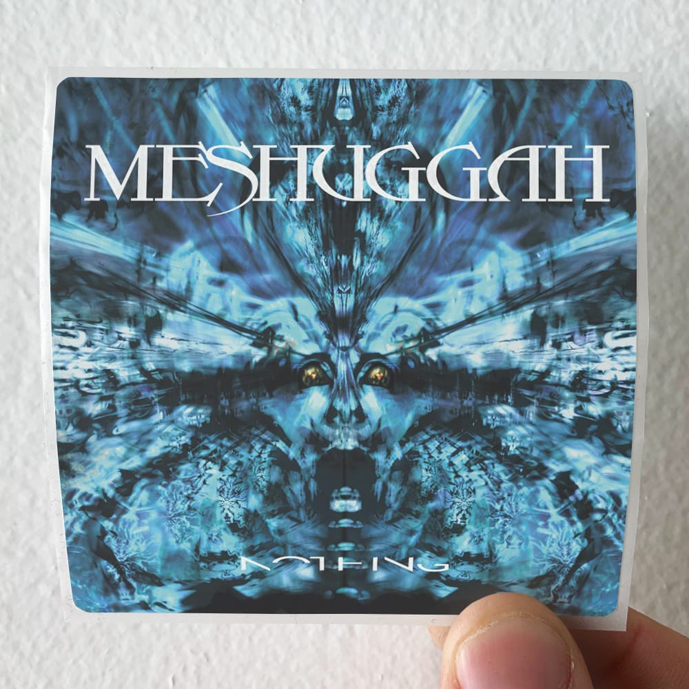 Meshuggah Nothing 3 Album Cover Sticker