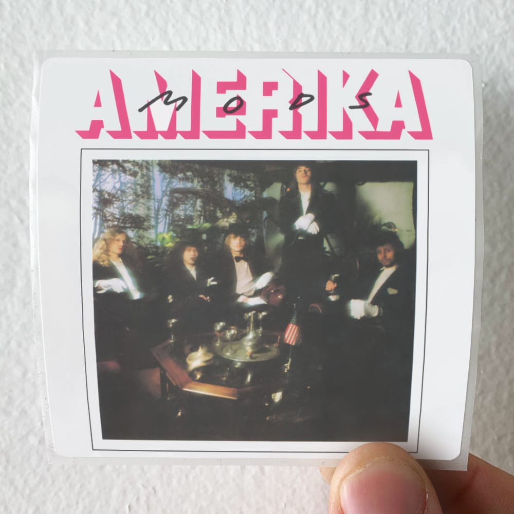 Mods Amerika Album Cover Sticker