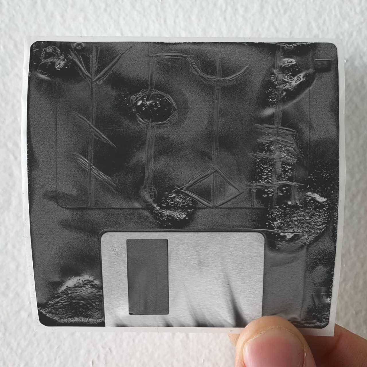 MASTER BOOT RECORD Floppy Disk Overdrive Album Cover Sticker MASTER BOOT RECORD Floppy Disk Overdrive Album Cover Sticker