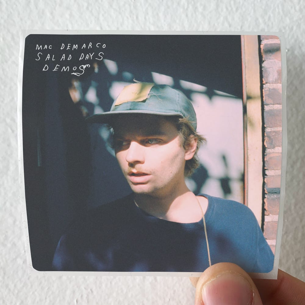 Mac DeMarco Salad Days Demos Album Cover Sticker