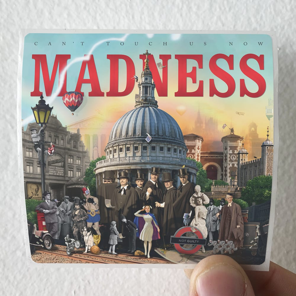 Madness Cant Touch Us Now Album Cover Sticker