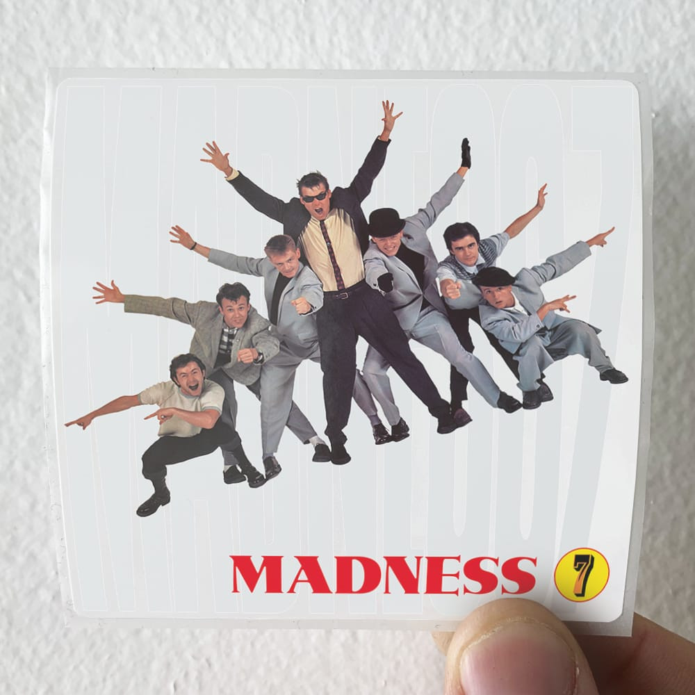 Madness 7 Album Cover Sticker