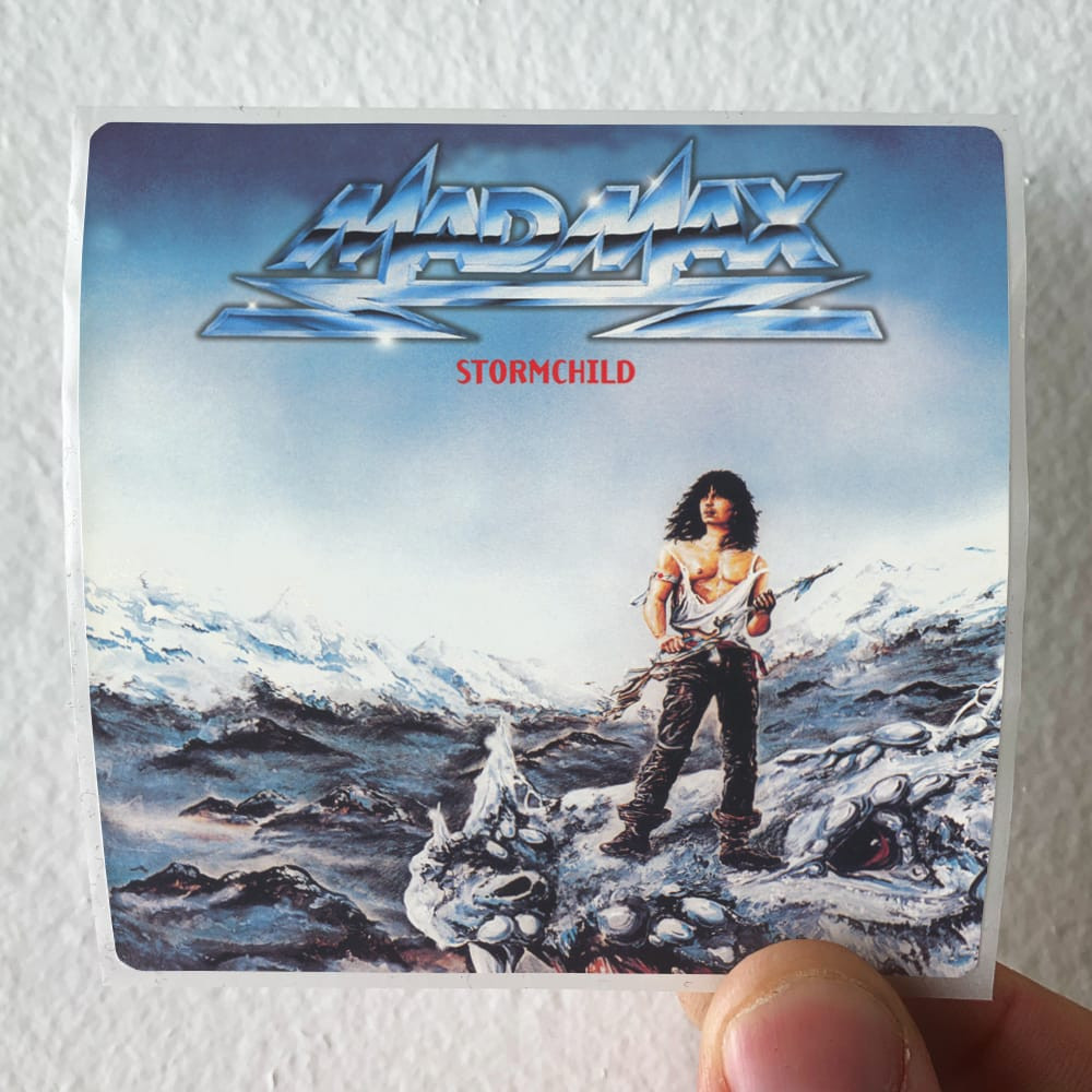 Mad Max Stormchild Album Cover Sticker